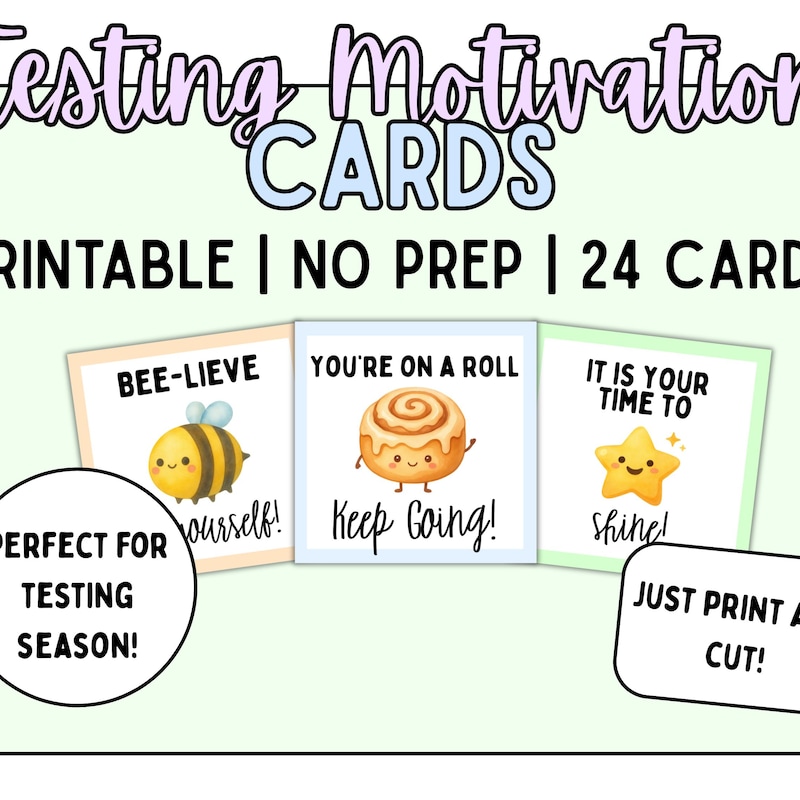 Motivational Cards - Etsy