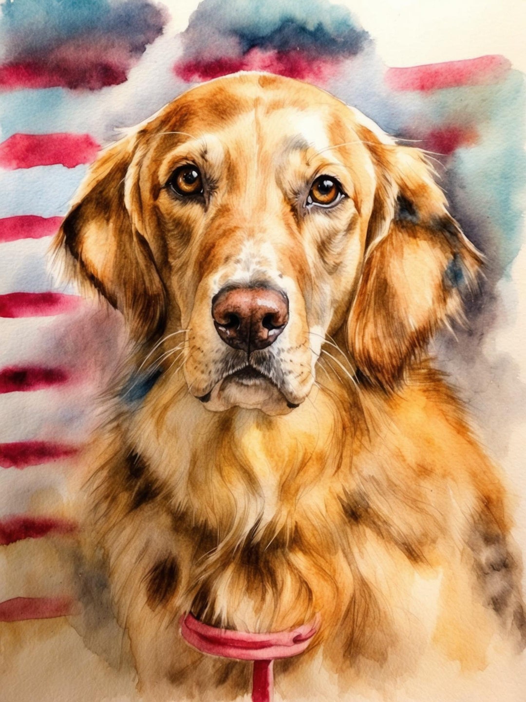 Classic Custom Dog Portraits | Hand Painted Pet Portraits | Memory Gift ...