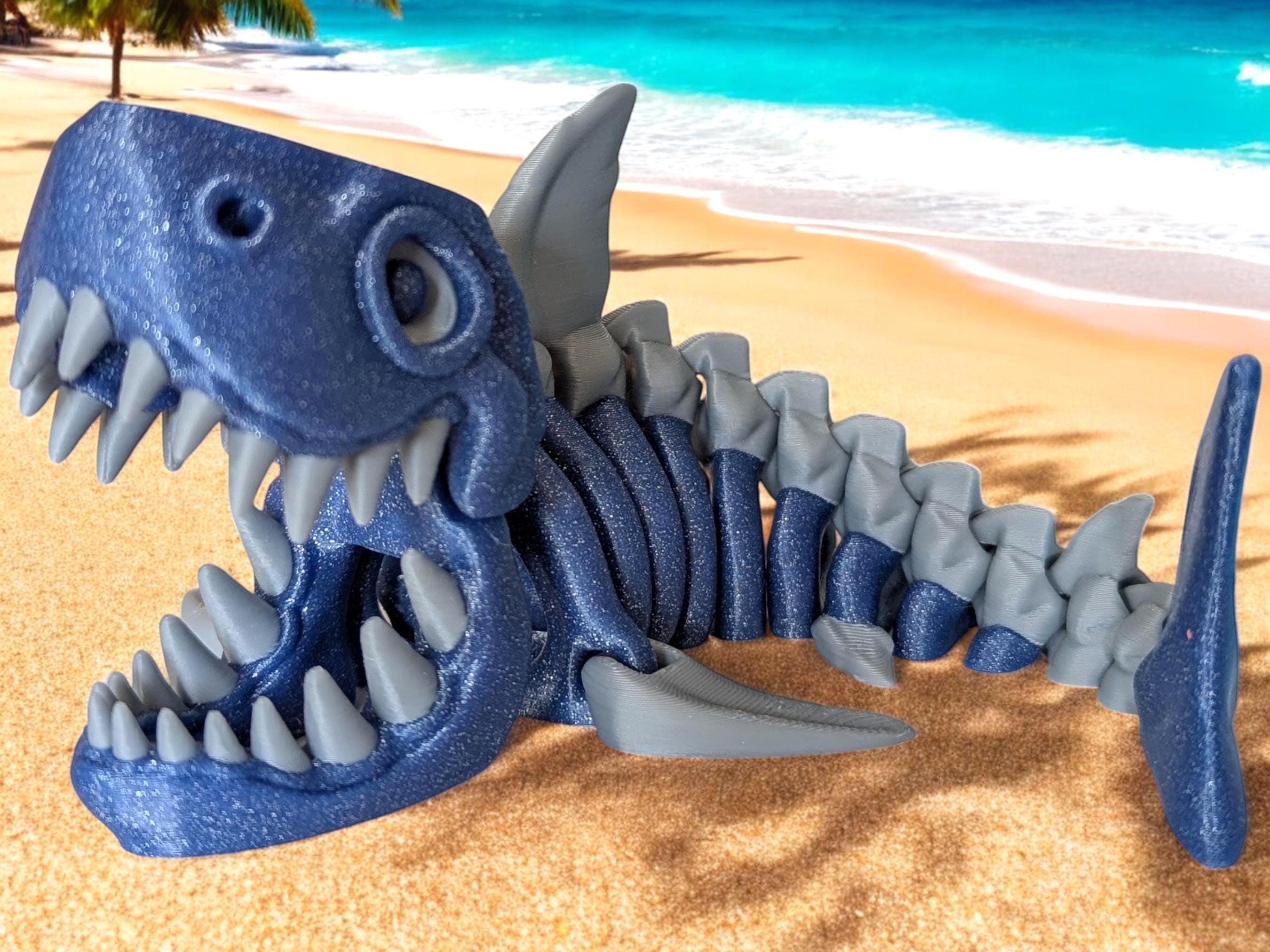 Shark Attack Sensory Set - Interactive 3D Fidget Toys by 3 Creative Minds