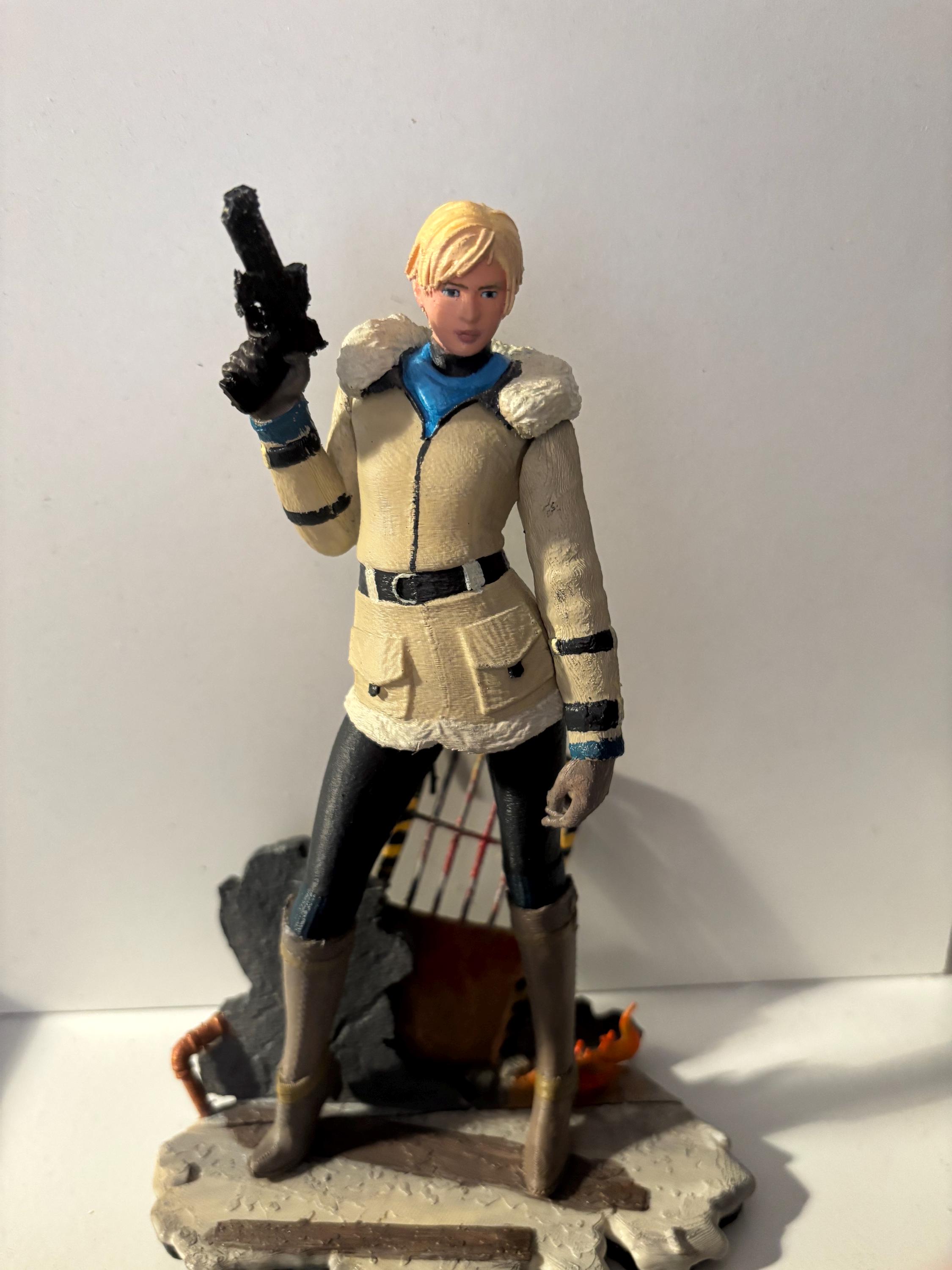 Resident Evil 6 Sherry Birkin Figure 3D Printed Leon Kennedy - Etsy