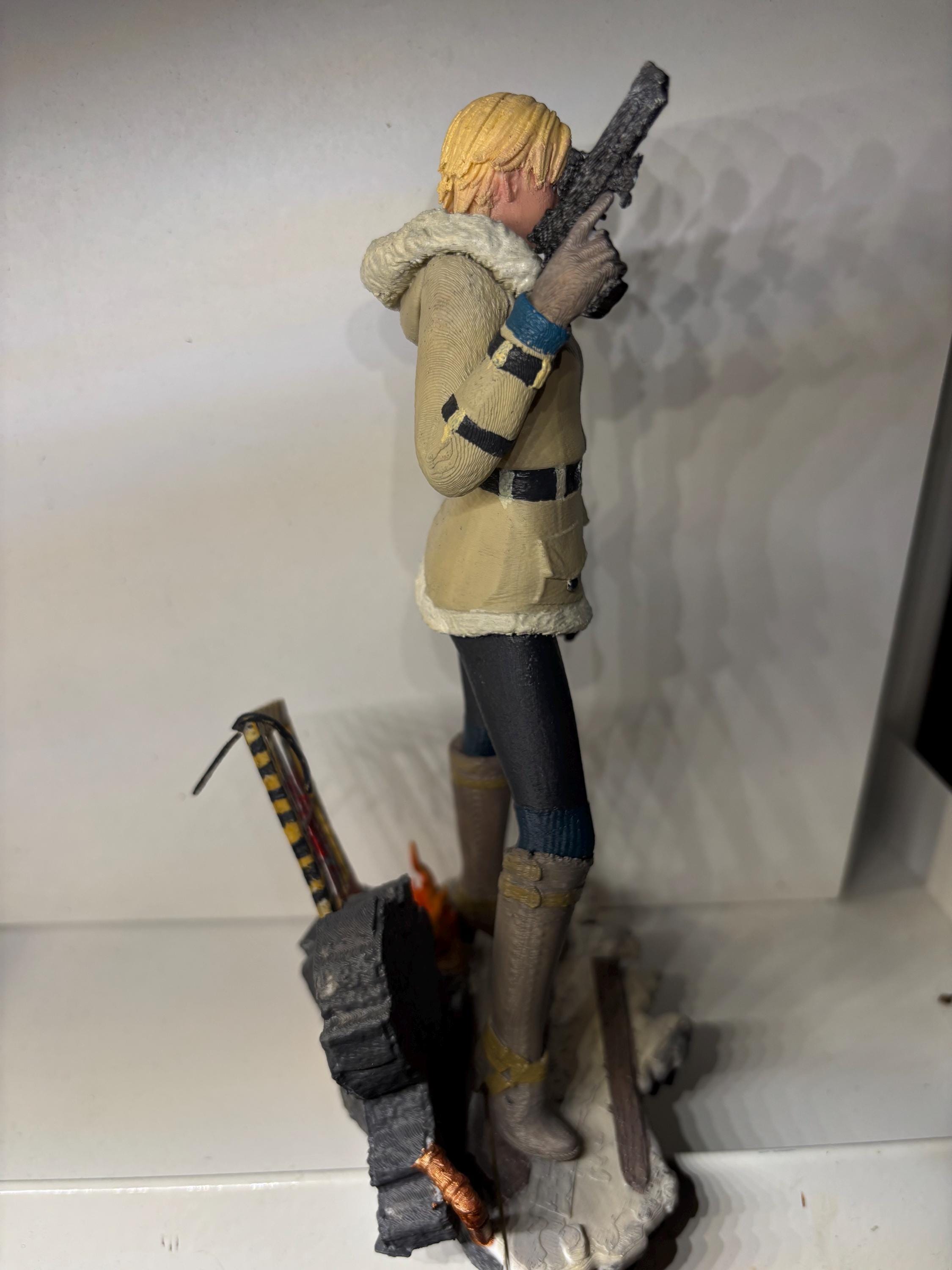 Resident Evil 6 Sherry Birkin Figure 3D Printed Leon Kennedy - Etsy