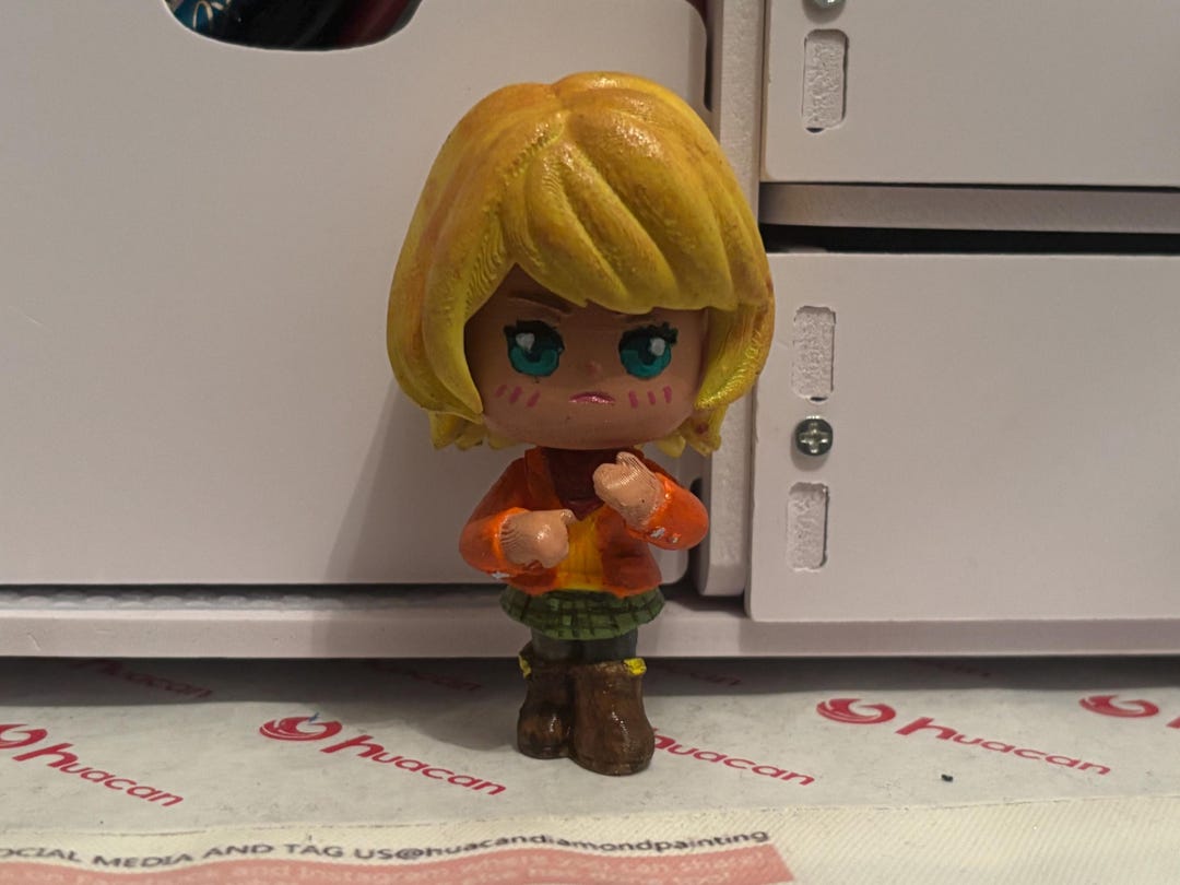 Resident Evil 4 Remake Ashley Graham Figure 3D Printed Leon Kennedy - Etsy