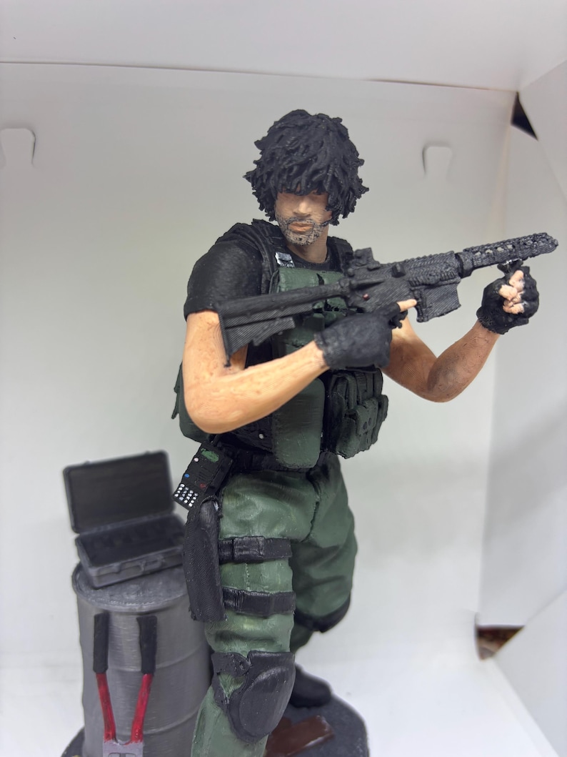 Resident Evil 3 Remake Carlos Oliveira Figure 3d Printed Leon Kennedy