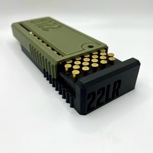 3D Printed 22LR Ammo Box: Holds 100 Rounds - Etsy