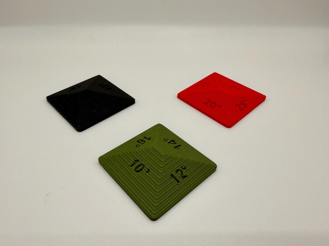 Knife Sharpening Guide Set | Multiple Angles | 3D Printed - Etsy