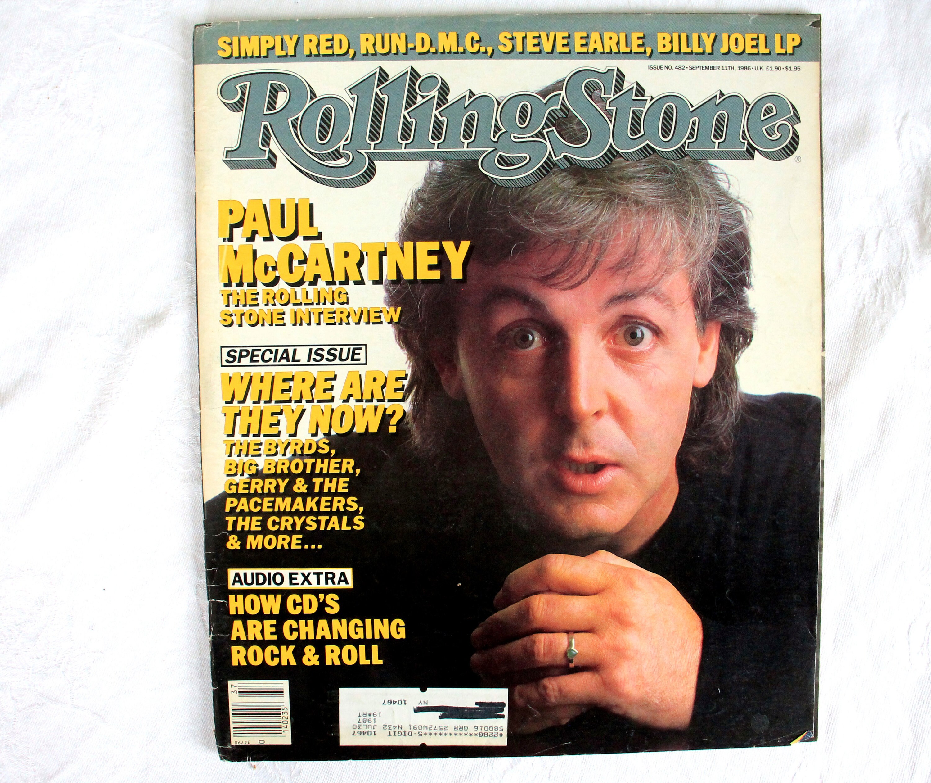 Memorabilia Nov 5 to Dec 19 1987 Bruce Springsteen and more Issues 512 ...