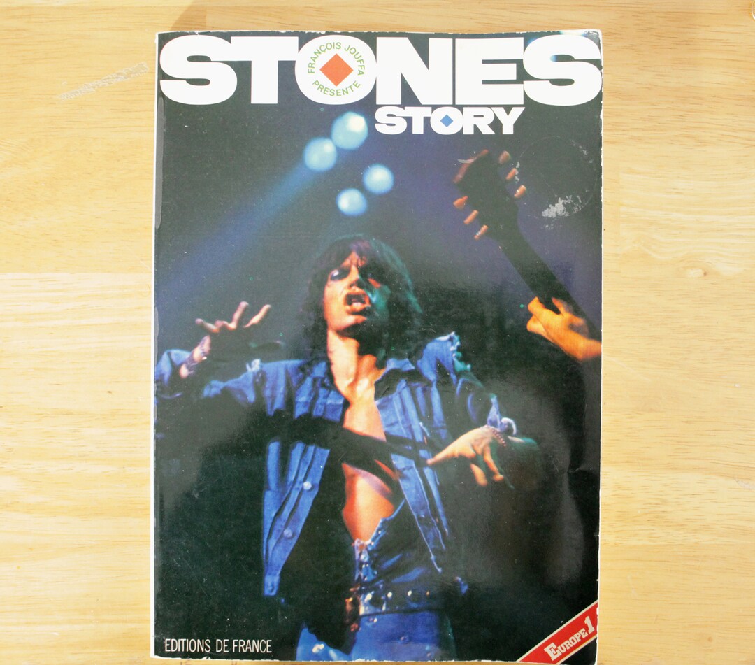 Vintage Book in French, Stones Story, François Jouffa, Éditions De ...