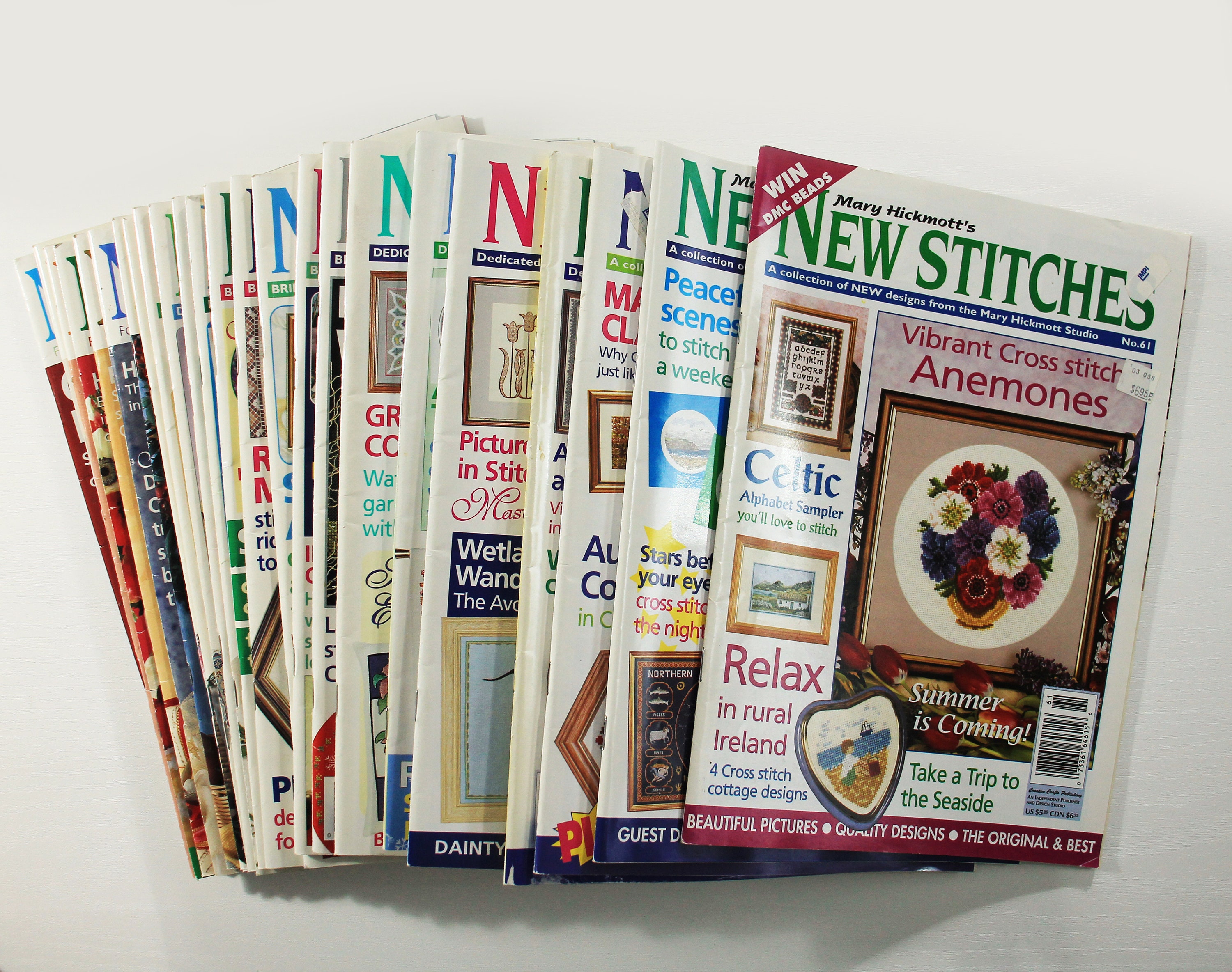 Choose New Stitches Magazine Mary Hickmott's Cross Stitch Patterns ...