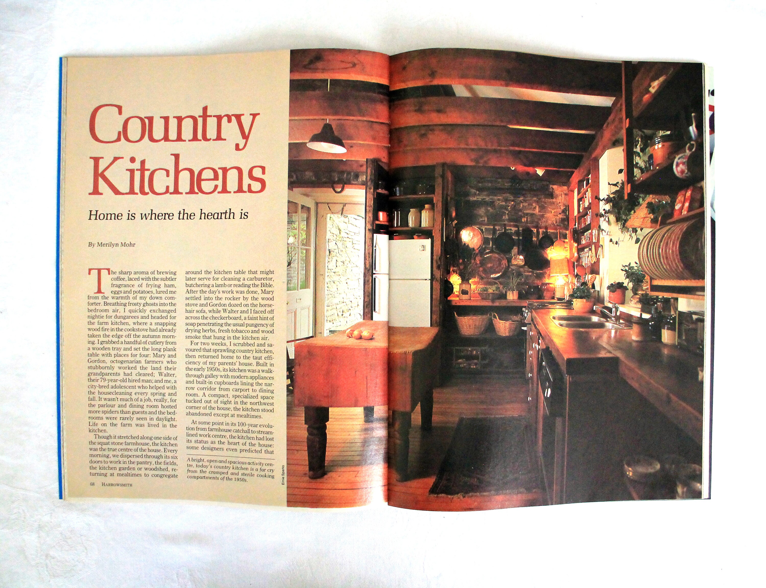 Harrowsmith Magazine - Country Kitchen Design, Antique Roses, Garden ...