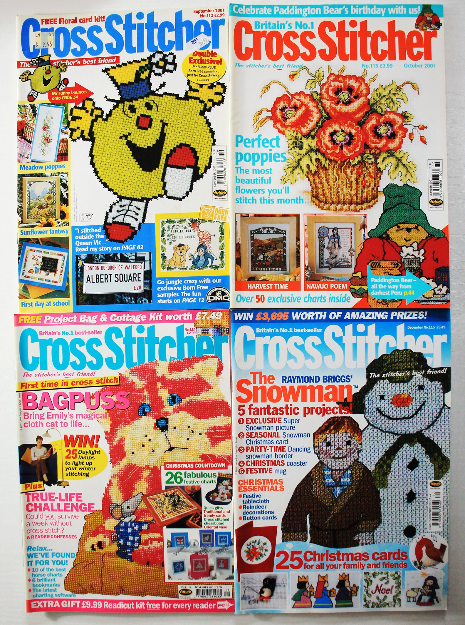 Choose Crossstitcher Magazine Vintage Cross Stitch Patterns Britain ...