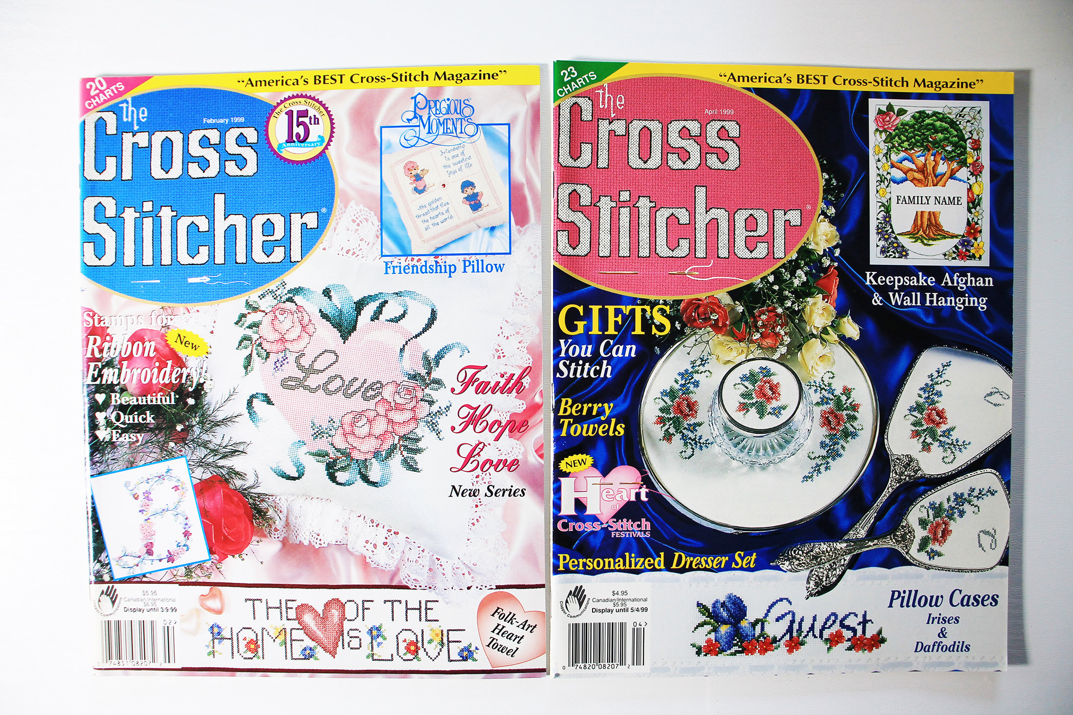Choose the Cross Stitcher Magazines, Vintage From 1998 to 2001 - Etsy
