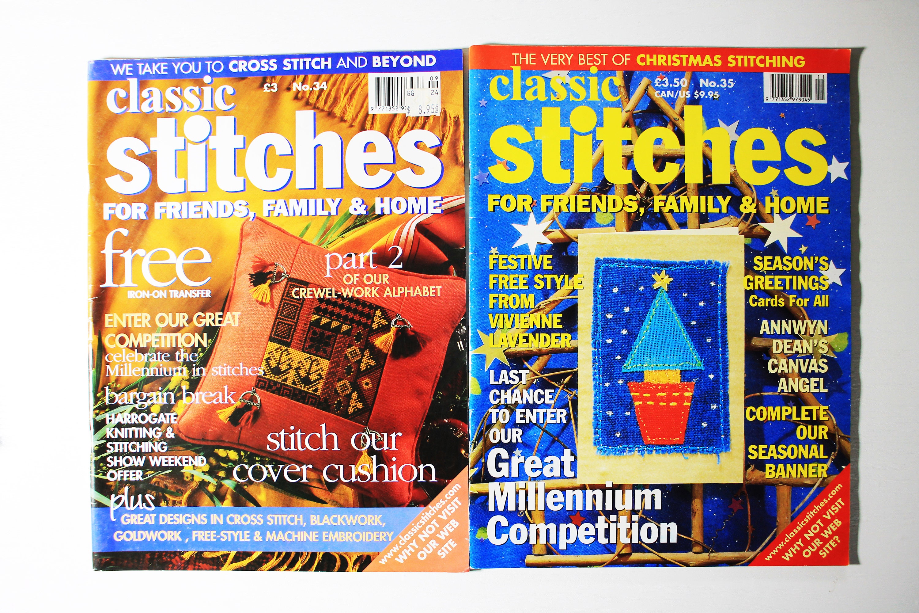 Choose Classic Stitches Magazine, Vintage From 1999 to 2001 - Etsy