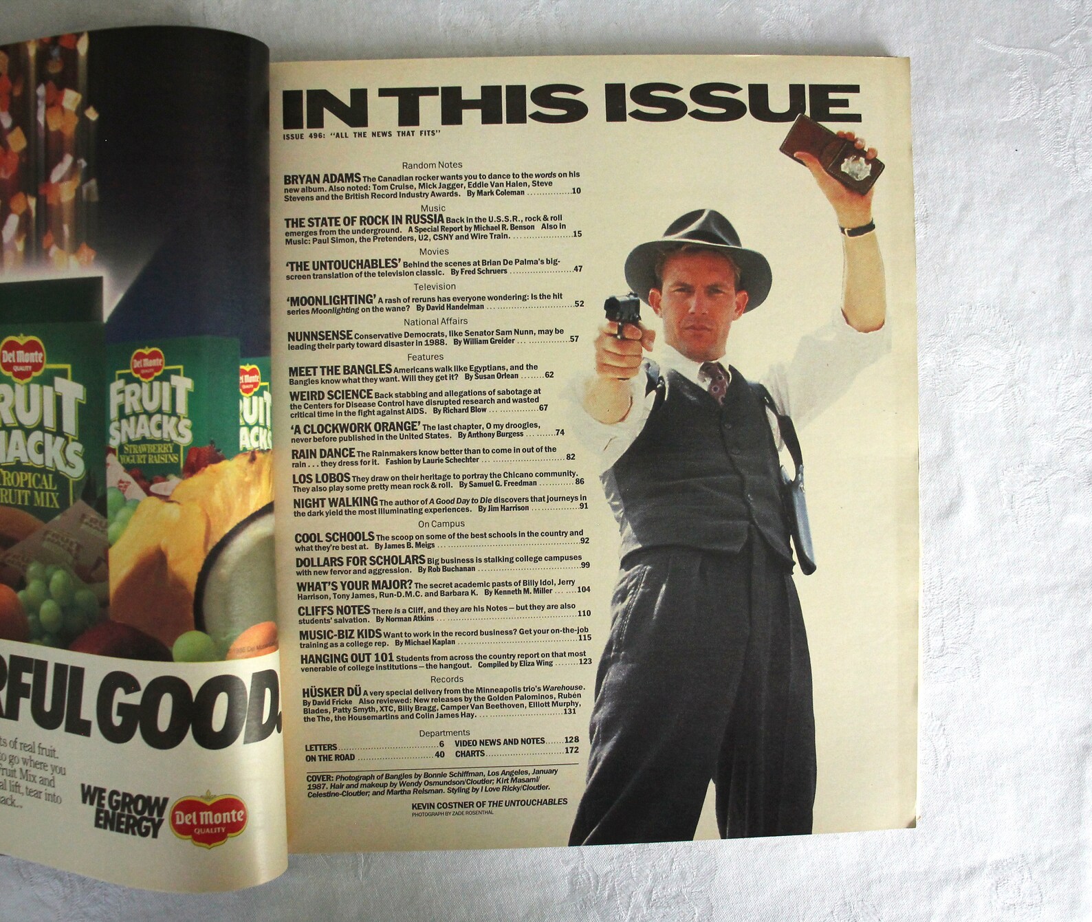 Bangles Vintage Rolling Stone Magazine March 26 1987 | Etsy