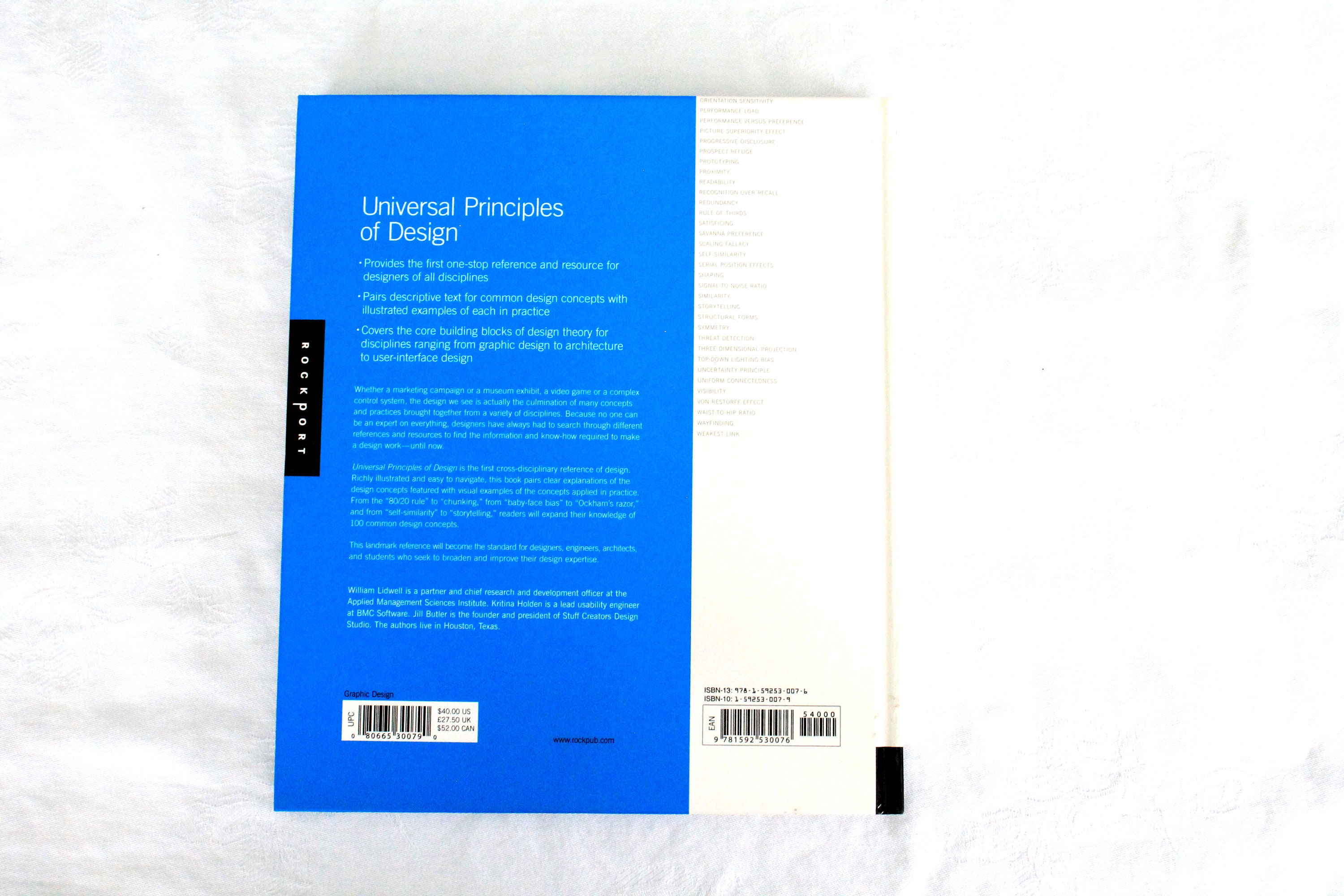 Book Index Page Design