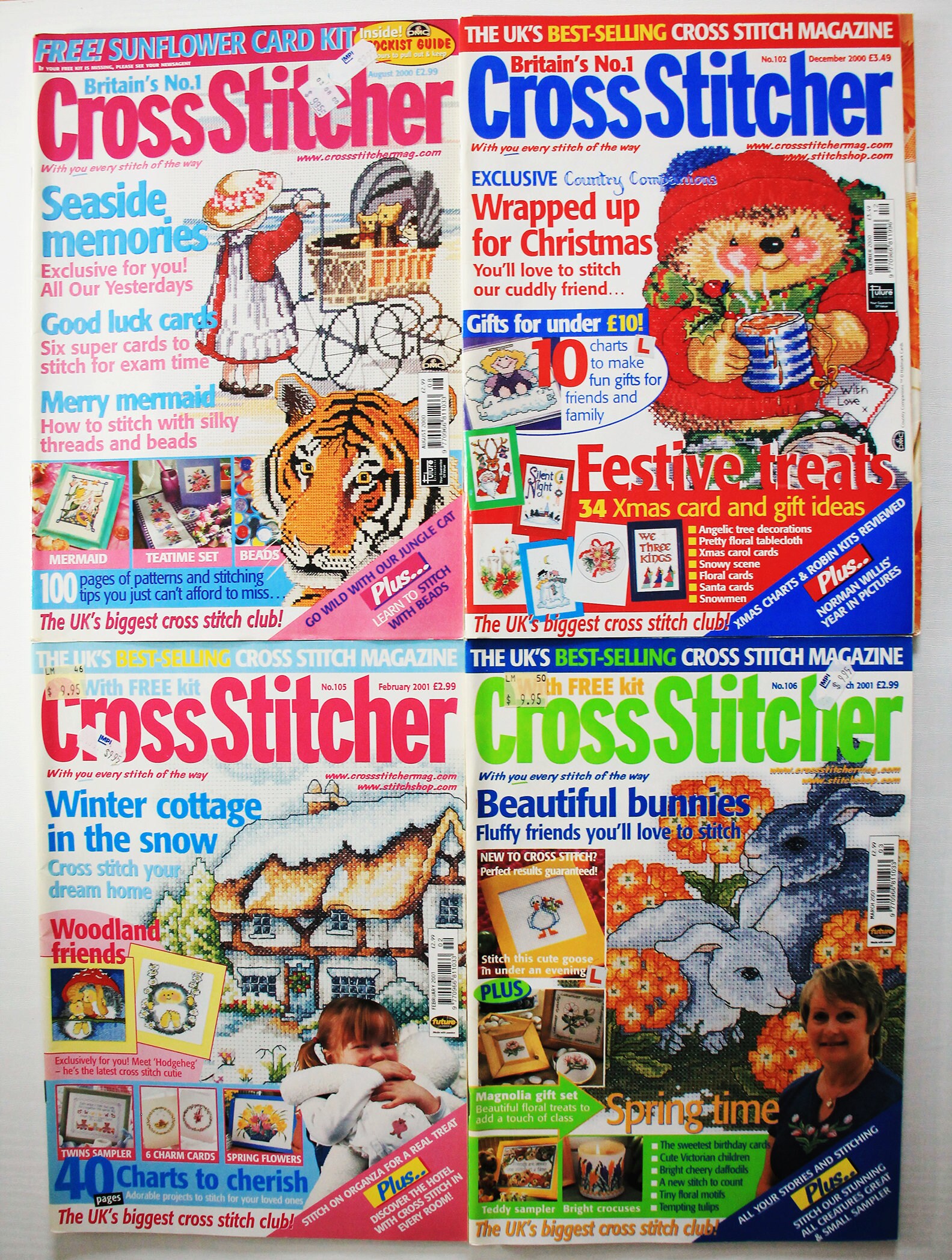 Choose Crossstitcher Magazine Vintage Cross Stitch Patterns Britain ...