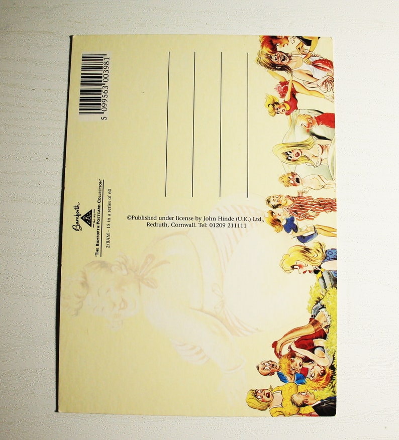 Vintage Bamforth Risque Humor Funny Seaside Comic Postcard Collection ...