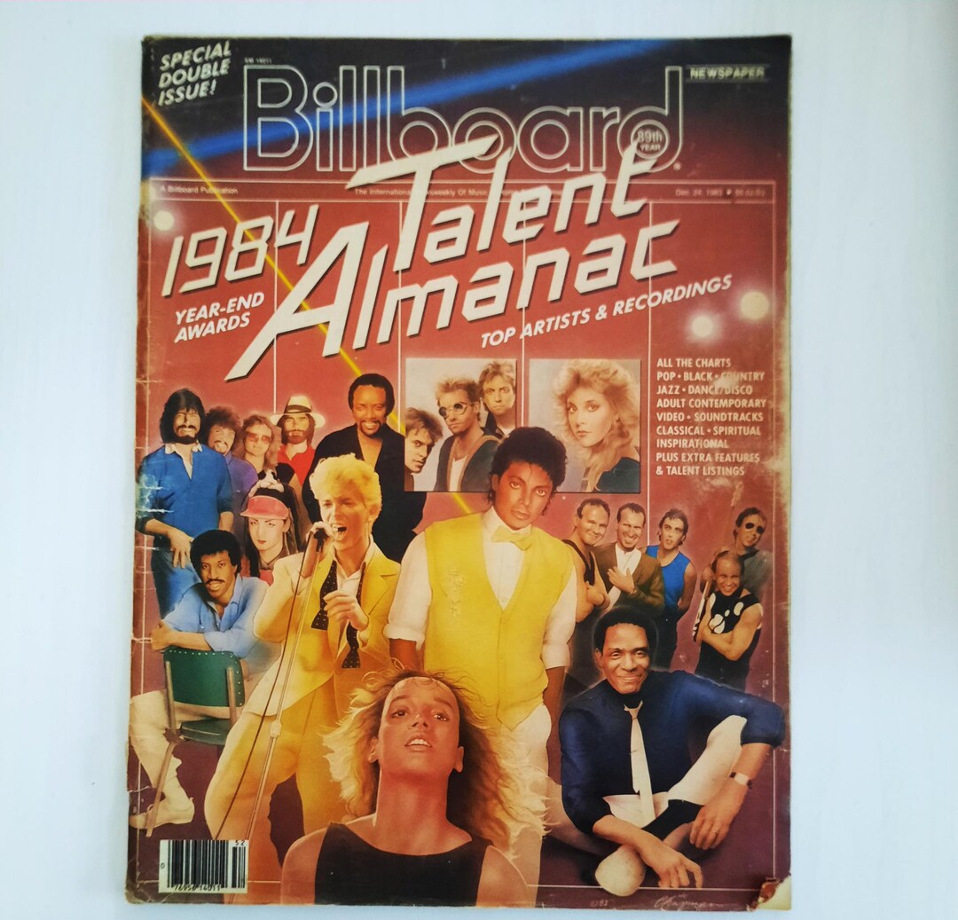Vintage Billboard Magazine - Talent Almanac - Special Double Issue ...
