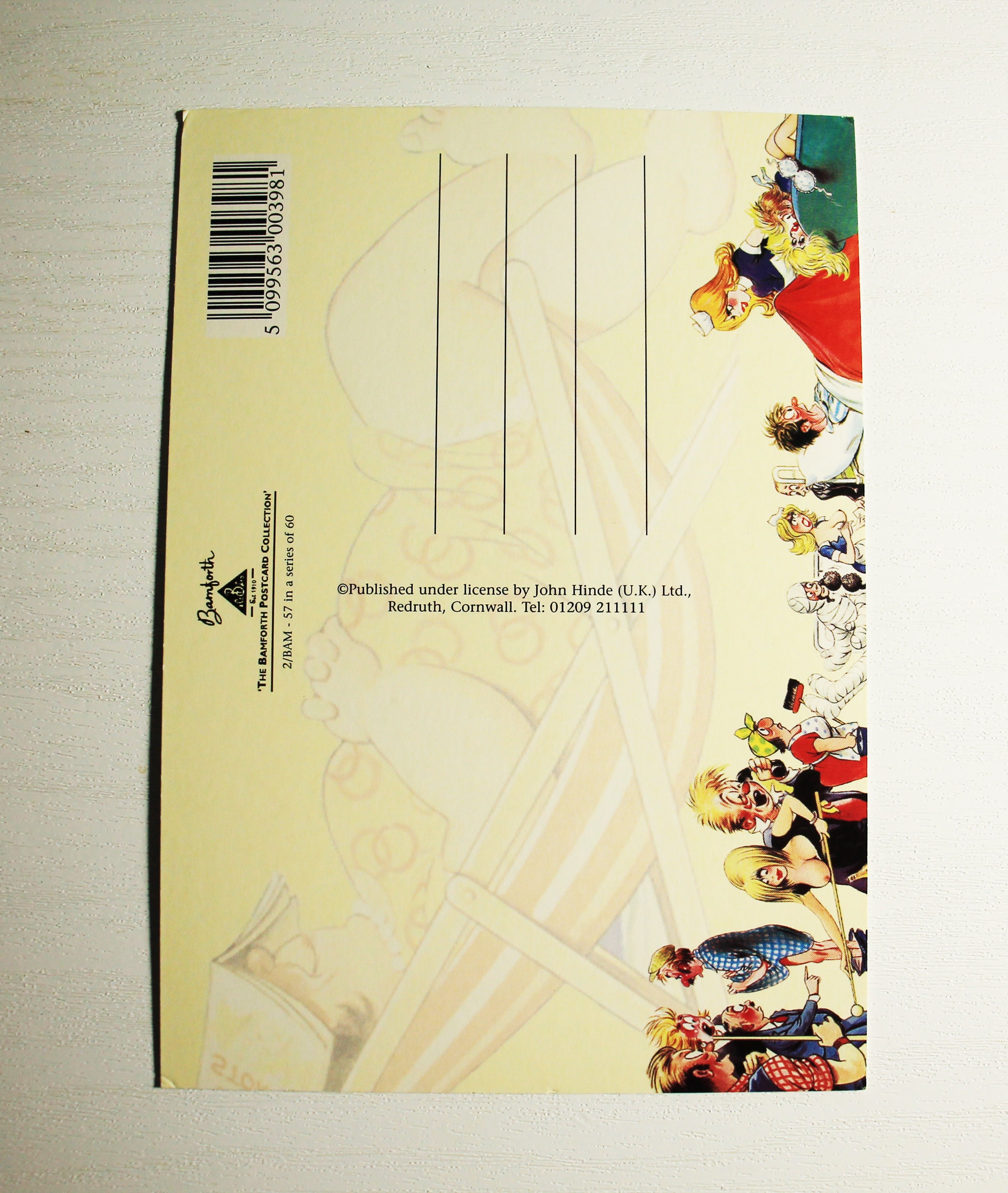 Vintage Bamforth Black Triangle Funny Seaside Comic Postcard Collection ...