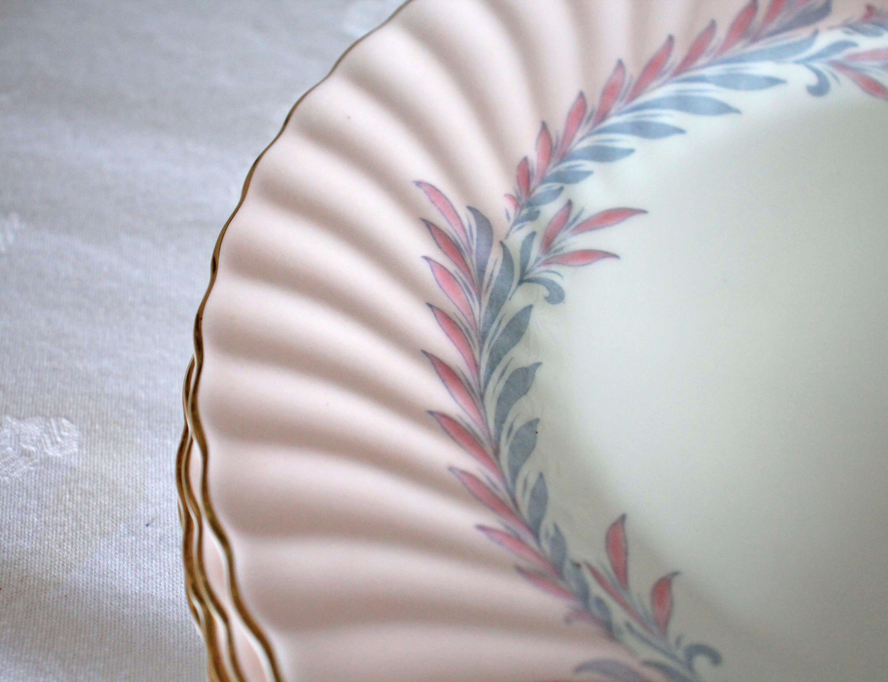 Minton Pink Symphony S-677 Dinner Plates, Set of 4 - Etsy