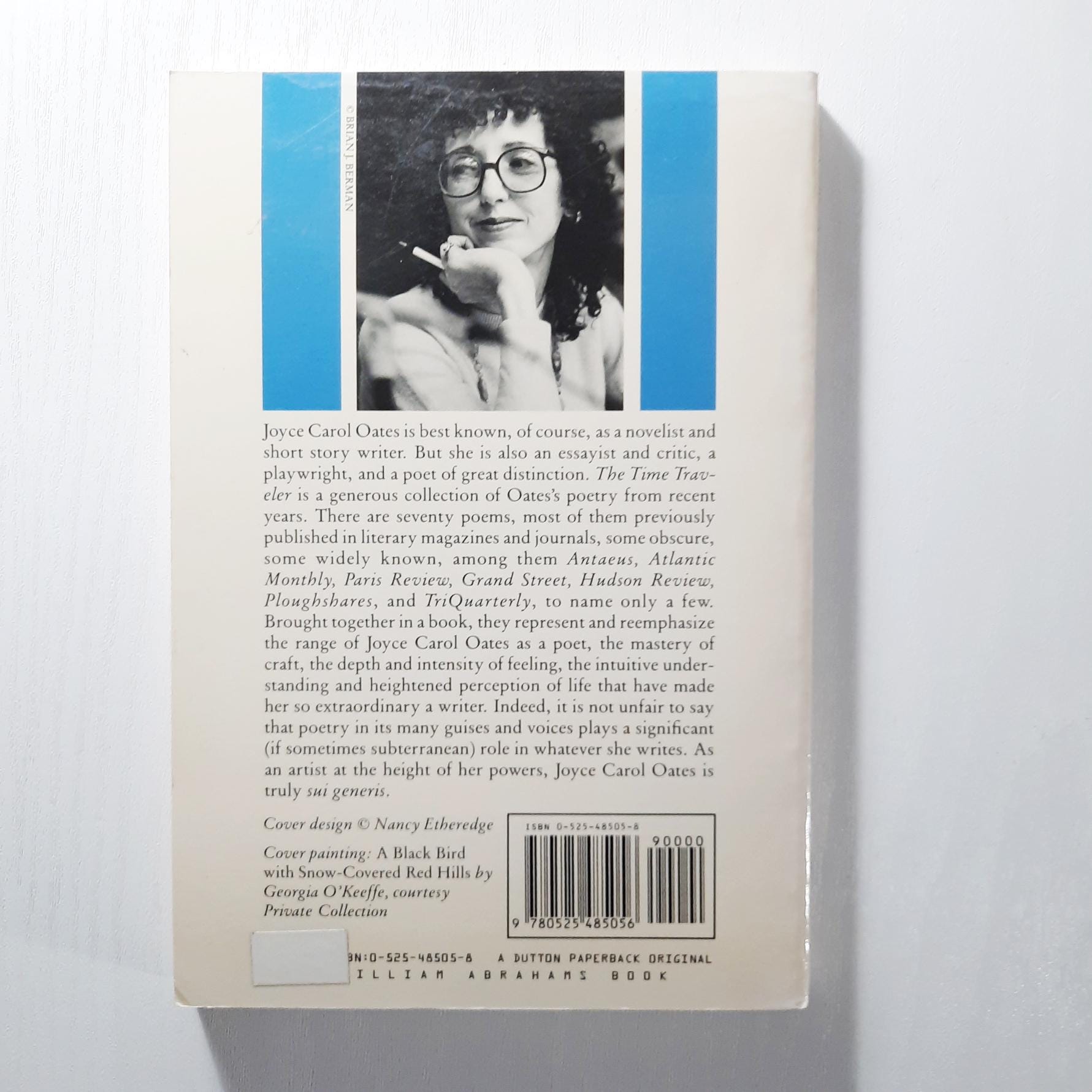 The Time Traveler Poems by Joyce Carol Oates 1989 First Edition ...