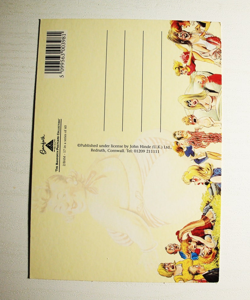Vintage Bamforth Risque Humor Funny Seaside Comic Postcard Collection ...
