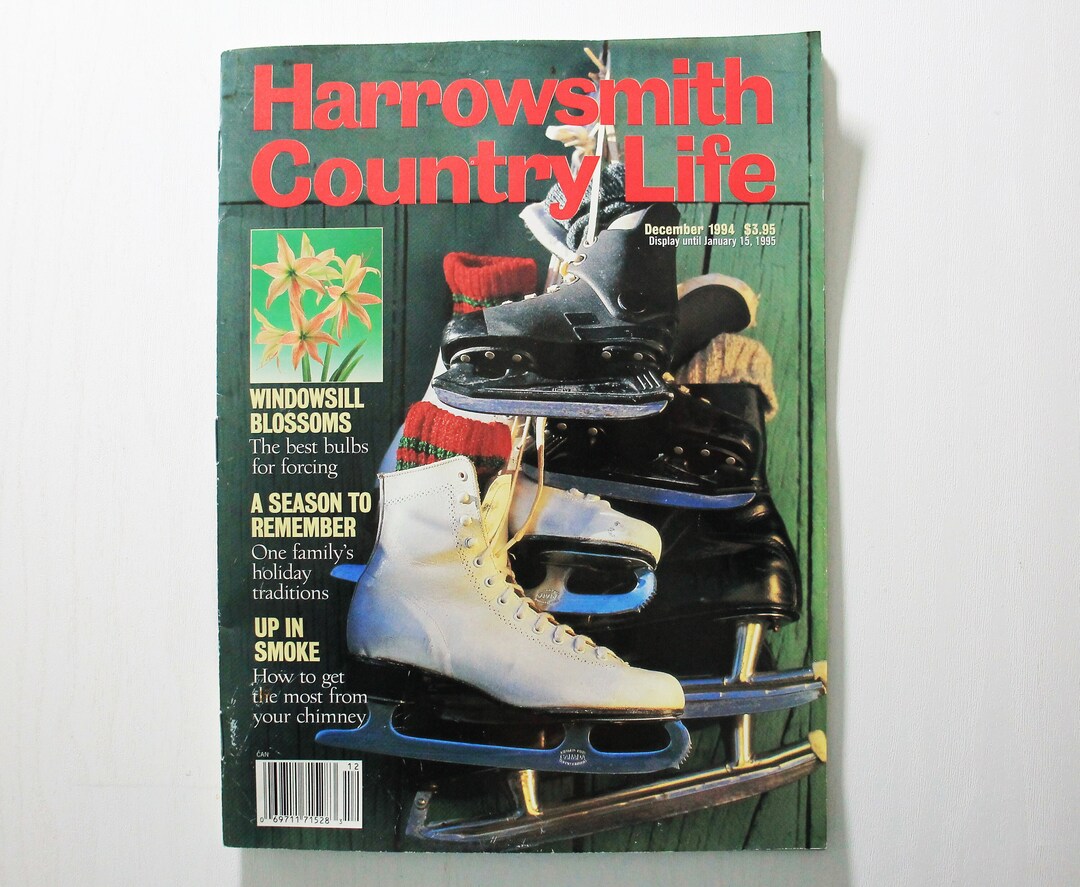 Harrowsmith Country Life Magazine - Winter Country Decor Cover ...