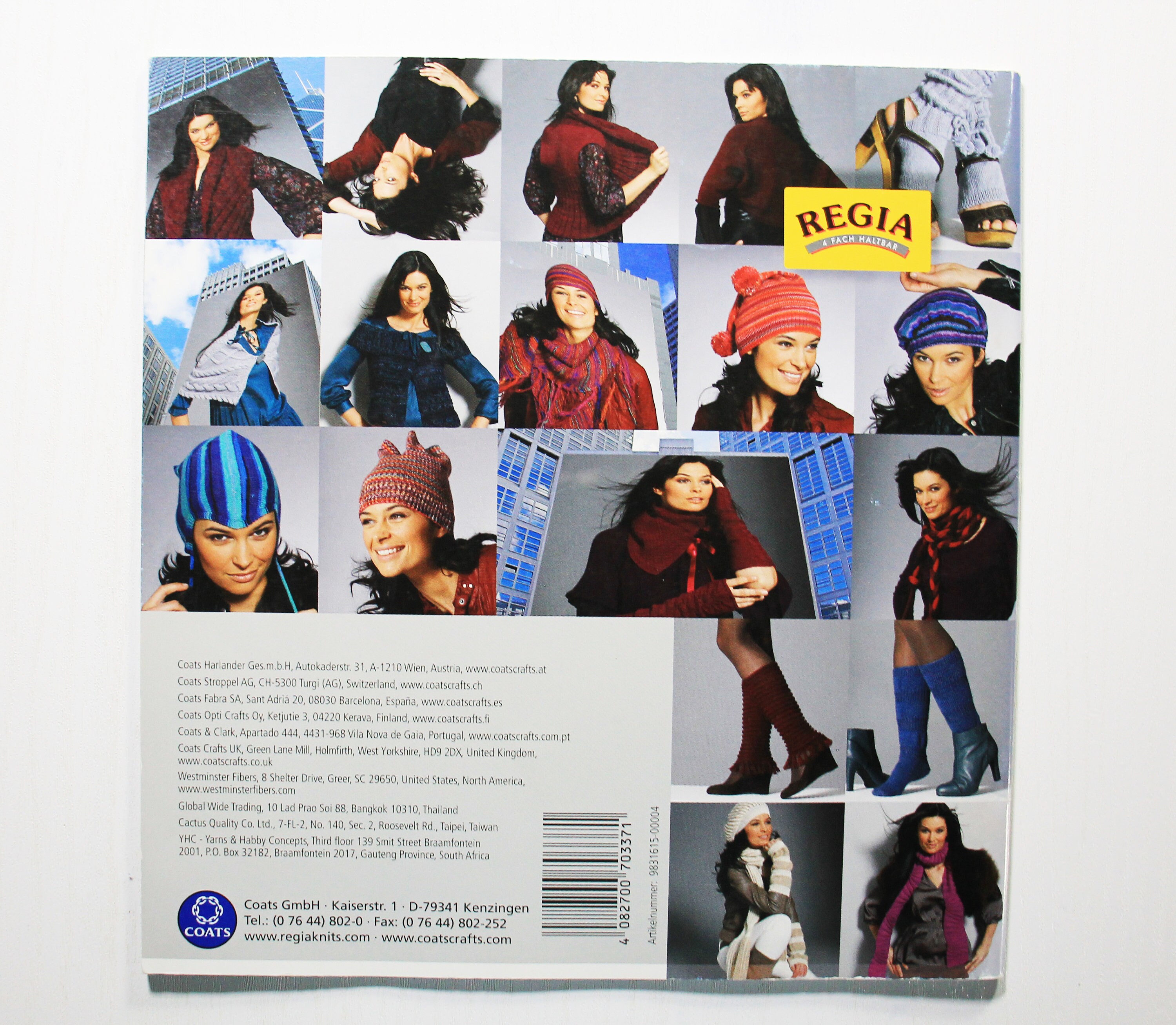 Choose REGIA Journal Knitting Pattern Book Nr 001/PGS Nr 609/PGIII ...