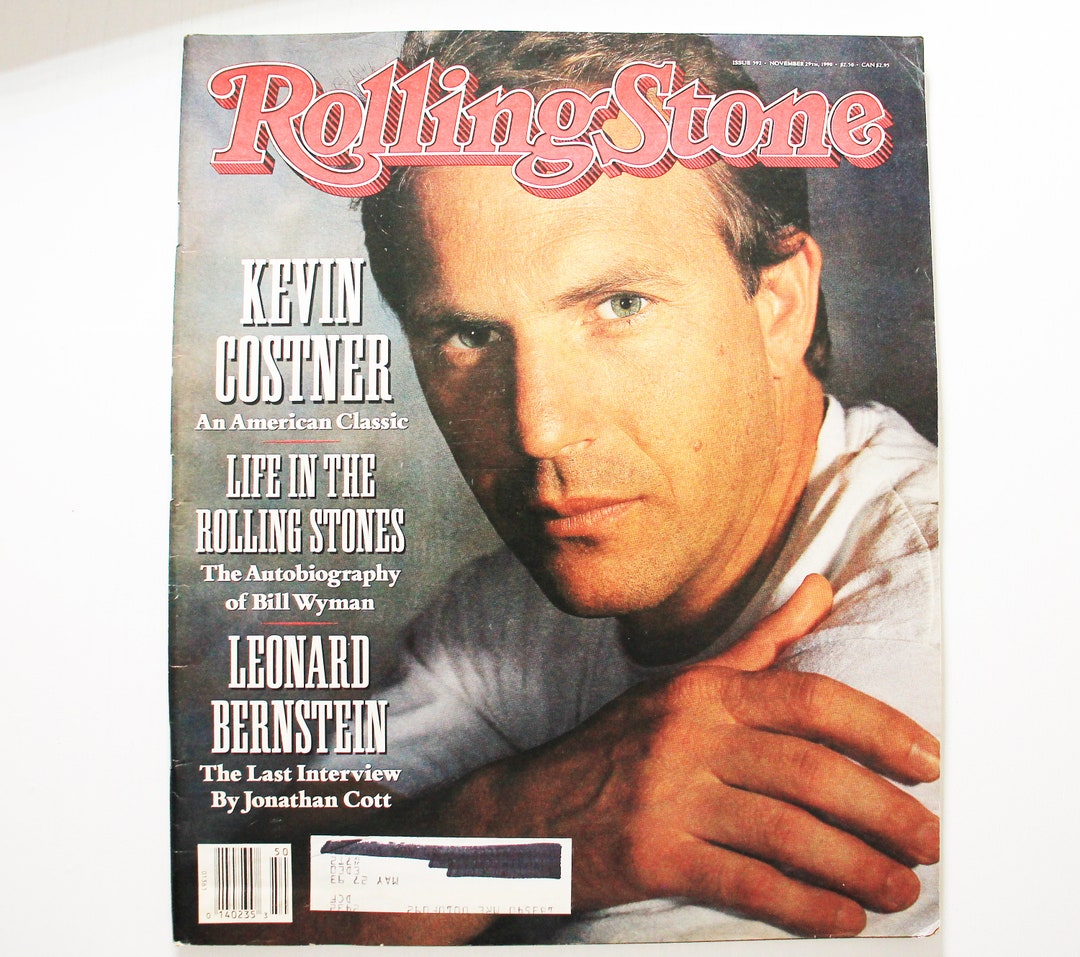 Kevin Costner - Vintage Rolling Stone Magazine - November 29, 1990 ...