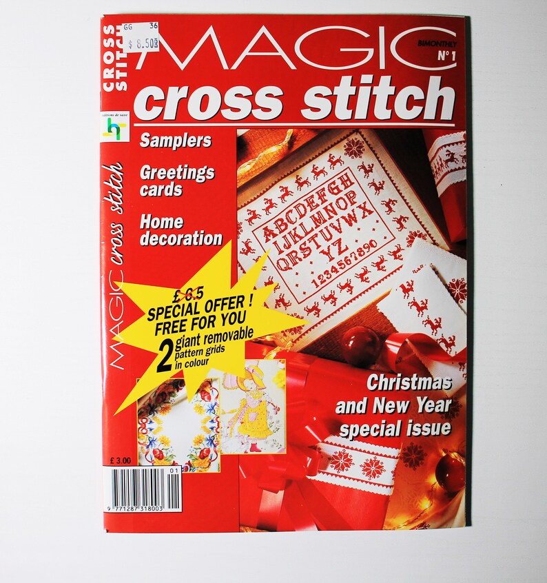 Choose Magic Cross Stitch Magazine, Issue 1, 2, or 3 - Etsy