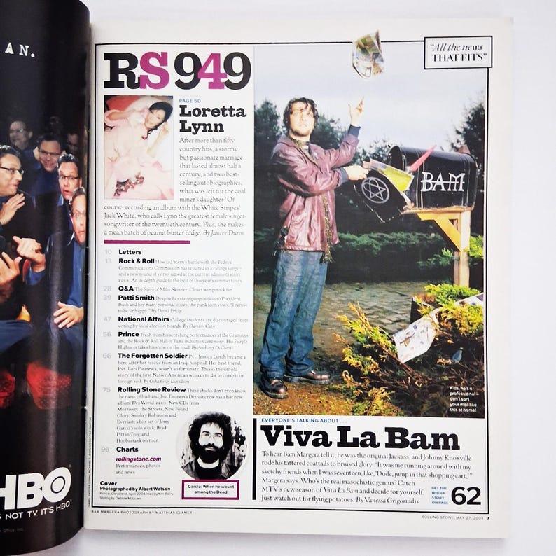 Prince, Vintage Rolling Stone Magazine - March 27 2004, Issue 949 - Etsy