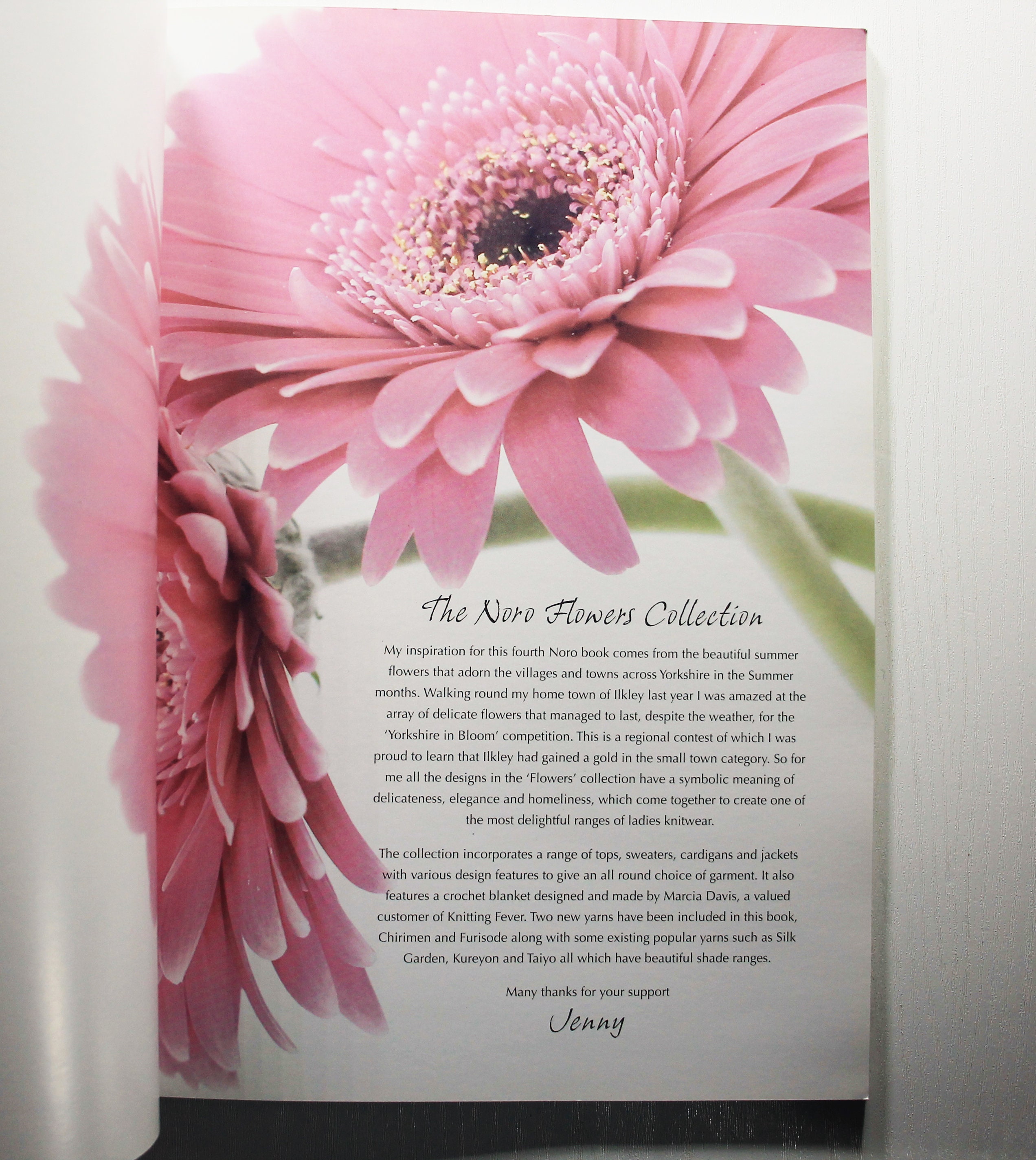 NORO Flowers Book 4 Knitting Patterns Book Jenny Watson Designs - Etsy