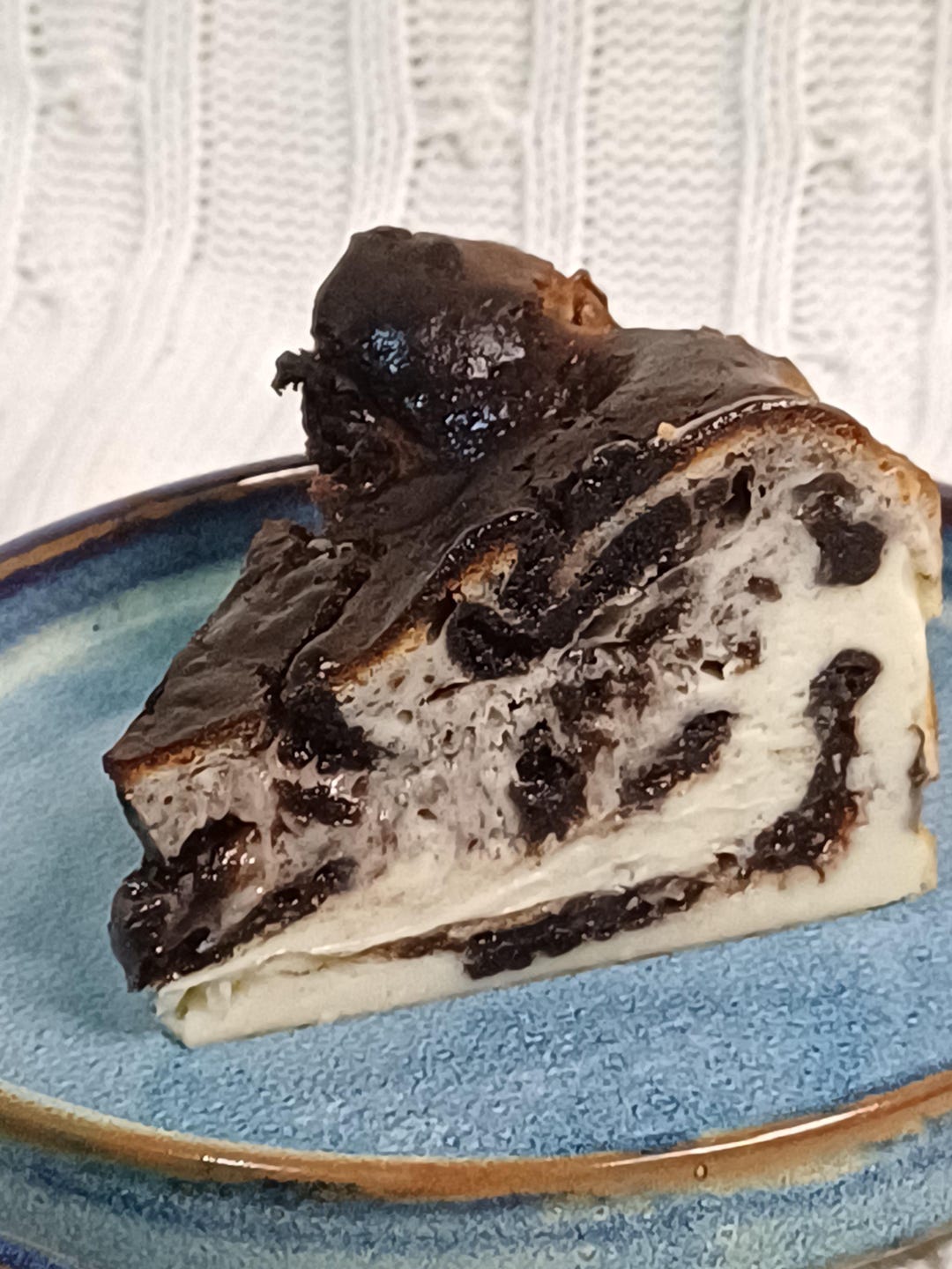 My "oreo Cookie Basque Burned Cheesecake" Recipe DYI - Etsy