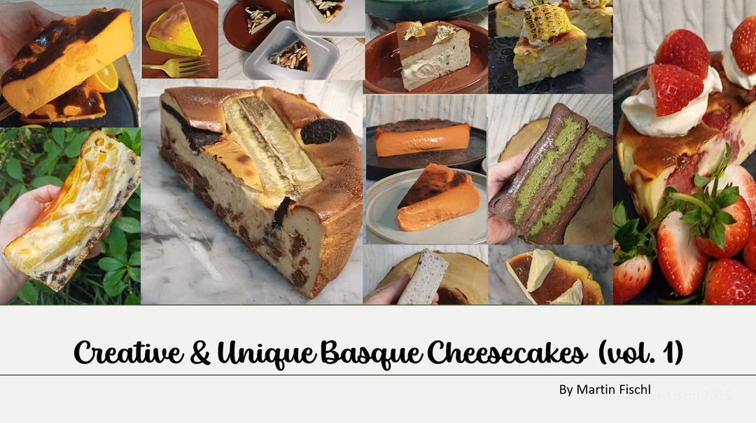18 Creative Basque Cheesecakes "the Ultimate Guide" by Chef Martin - Etsy