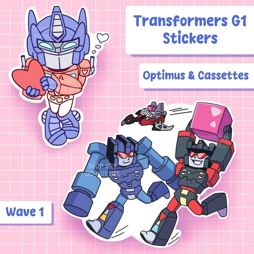 Transformers G1 Stickers - Etsy