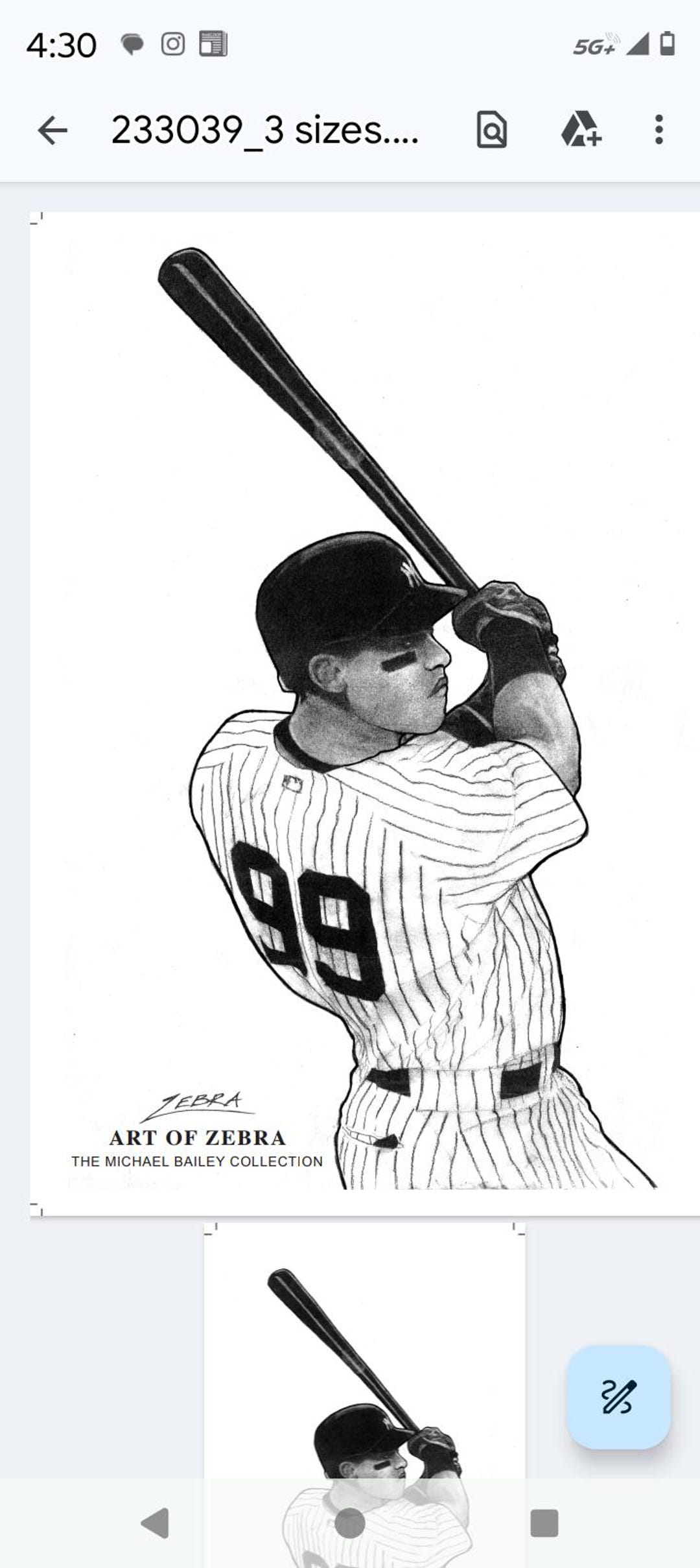 New York Yankees Aaron Judge Art Print - Etsy