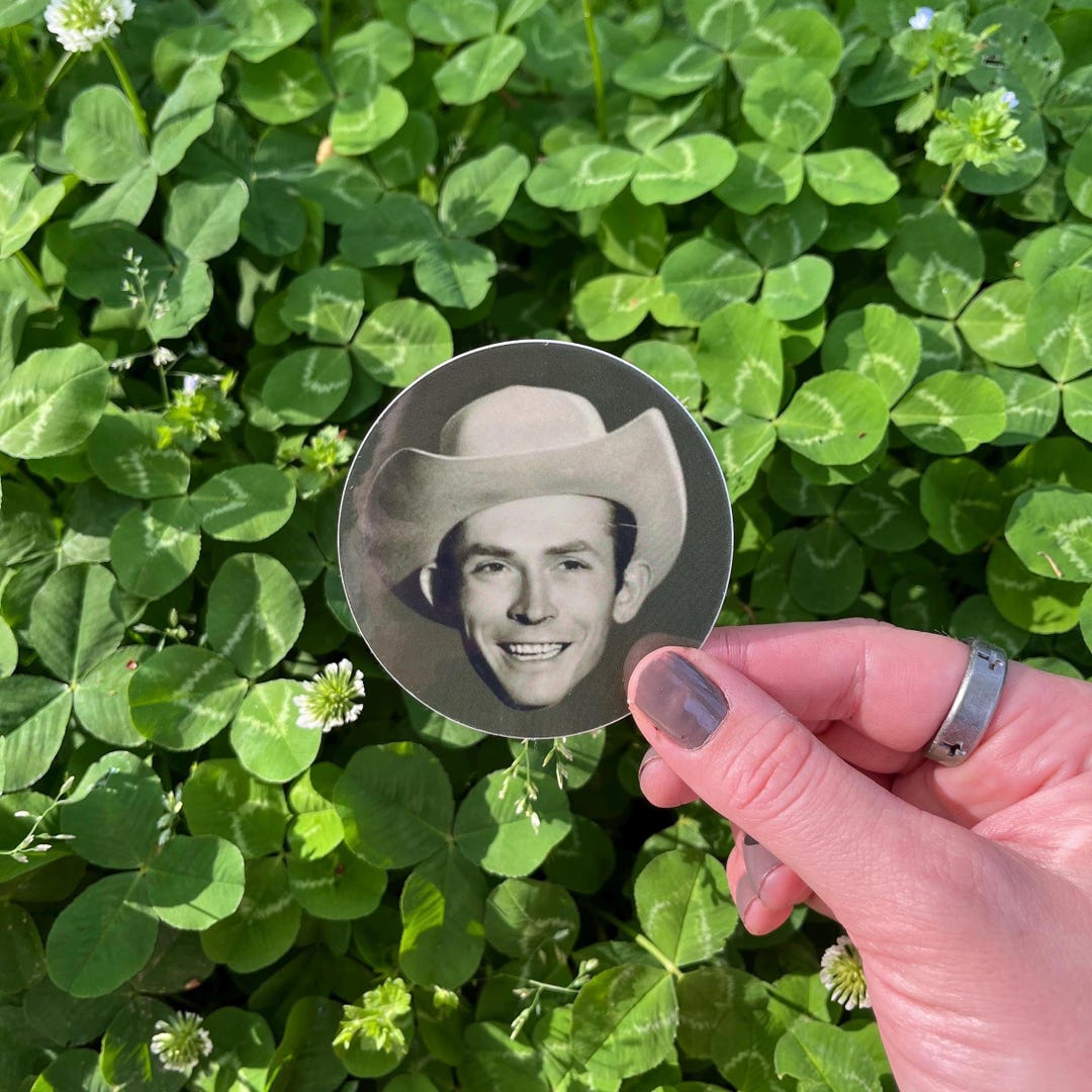 Hank Sr Vinyl Sticker - Etsy