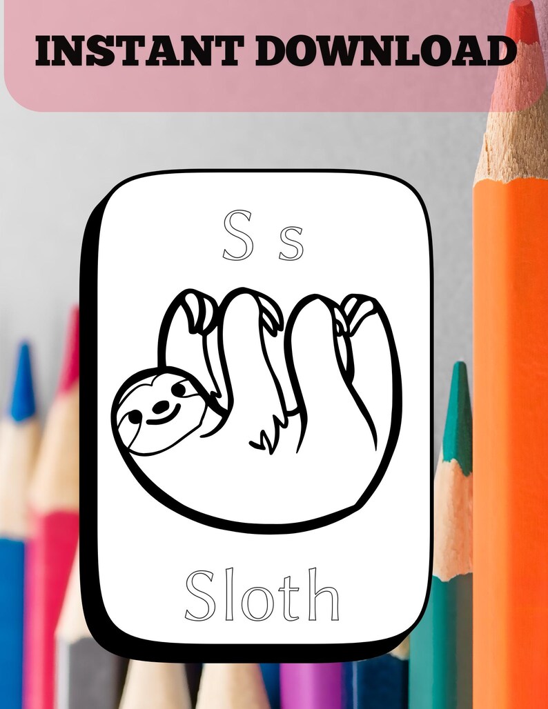 26 Alphabet Animal Coloring Pages L Letters of the Alphabet L Coloring ...