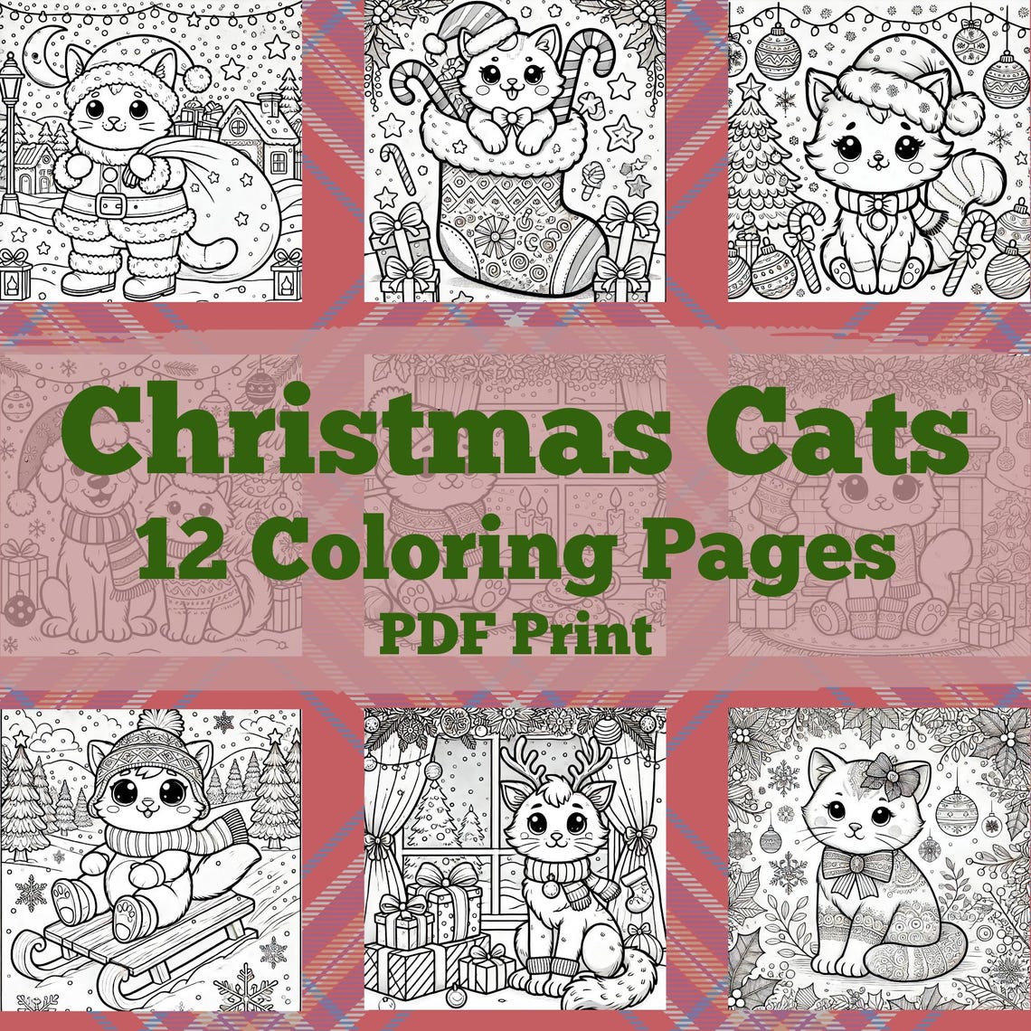 Cat Christmas Coloring Pages L 9 Coloring Pages L Cat Coloring Pages L ...