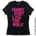 Hunky Dory Like the Wolf, CLASSIC 100 Percent Cotton T-shirt, Black ...