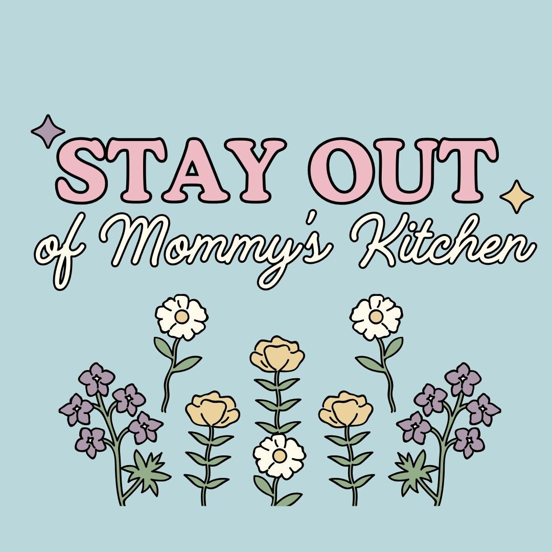Stay Out of Mommy's Kitchen Funny Digital Download Apron Decals, Wall ...