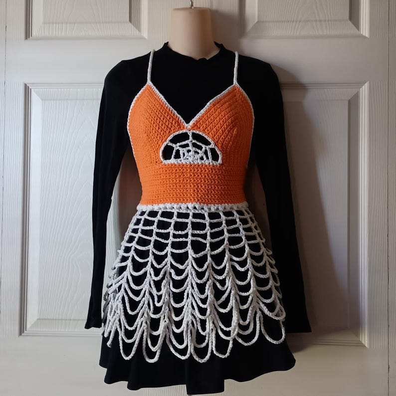 Spider Web Skirt Crochet Pattern - Etsy