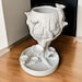 Mushroom Vase Planter Goblet, Unique Flower Pot Chalice, Sprouting ...