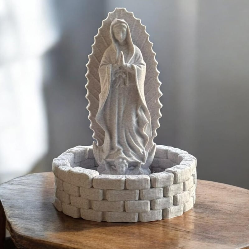 Mother Mary With Stand - Etsy