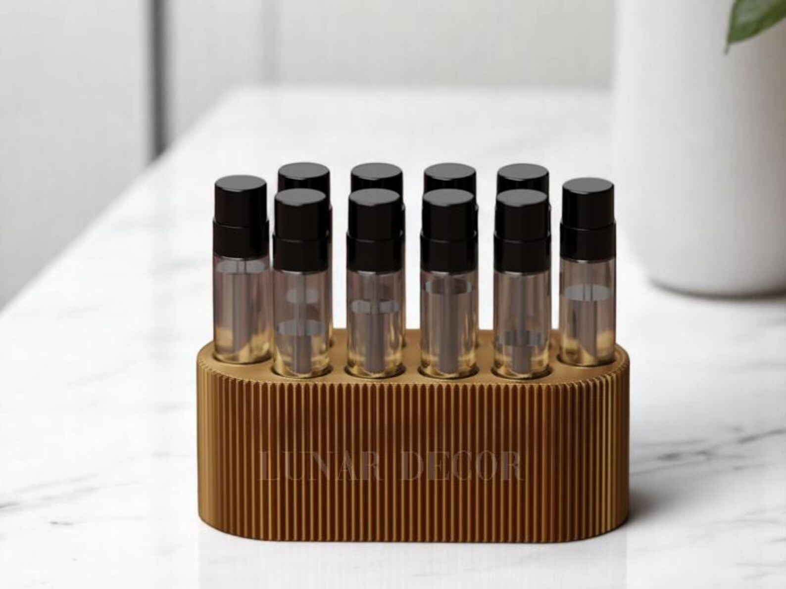 Perfume Sample Organizer, Bathroom, Vanity, Makeup, Skincare Storage ...