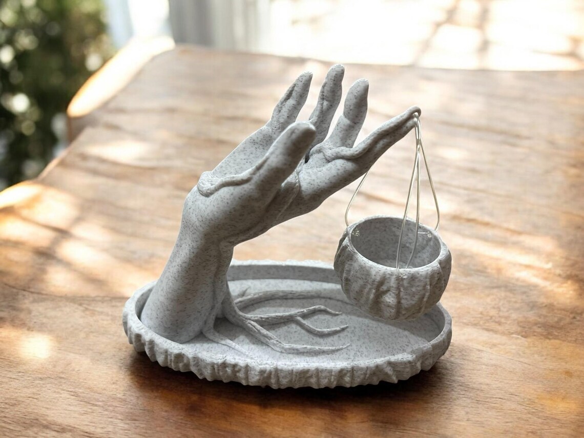 Helping Hand Flower Pot Vase, Hanging Planter for Indoor & Outdoor ...