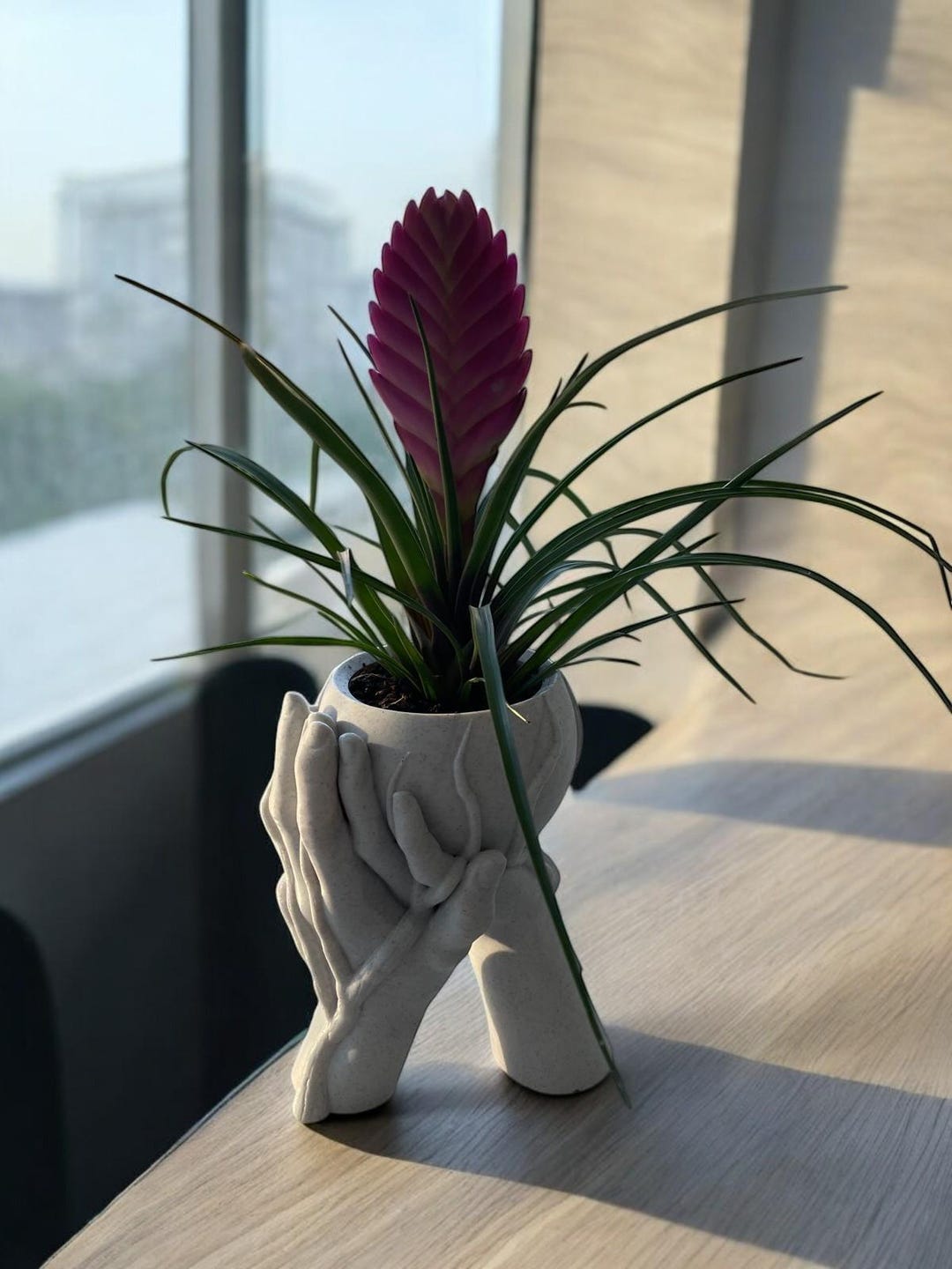 Hand in Hand Flower Pot – Love Hands Vase, Unique Planter, Modern ...