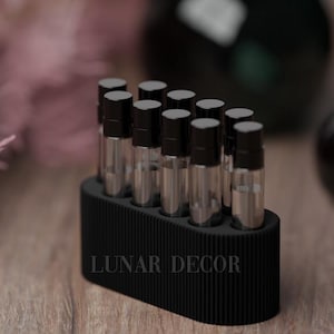 Perfume Sample Organizer, Bathroom, Vanity, Makeup, Skincare Storage ...