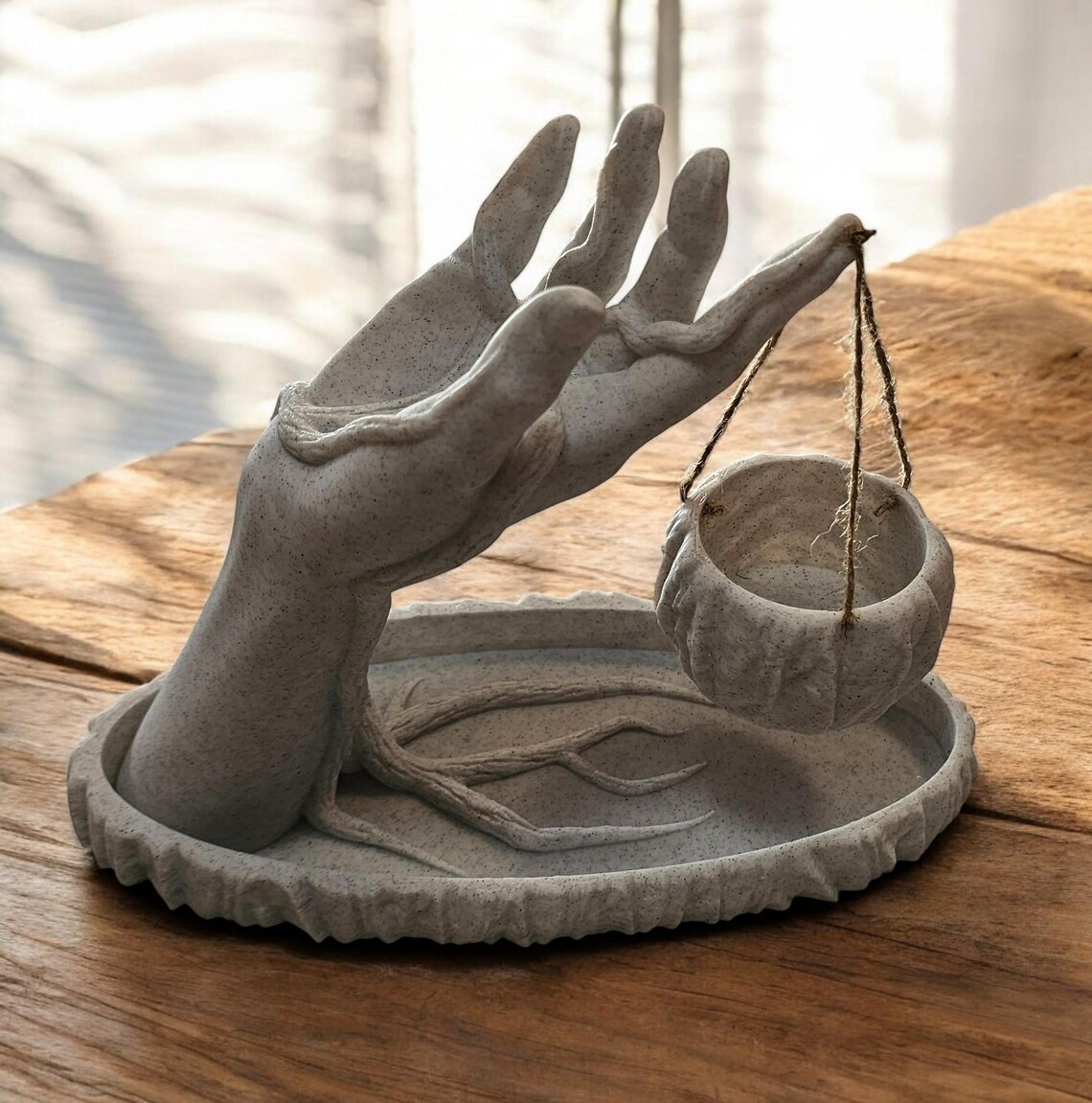 Helping Hand Flower Pot Vase, Hanging Planter for Indoor & Outdoor ...