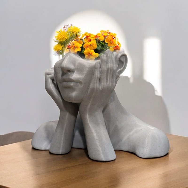 Bust Planter - Etsy