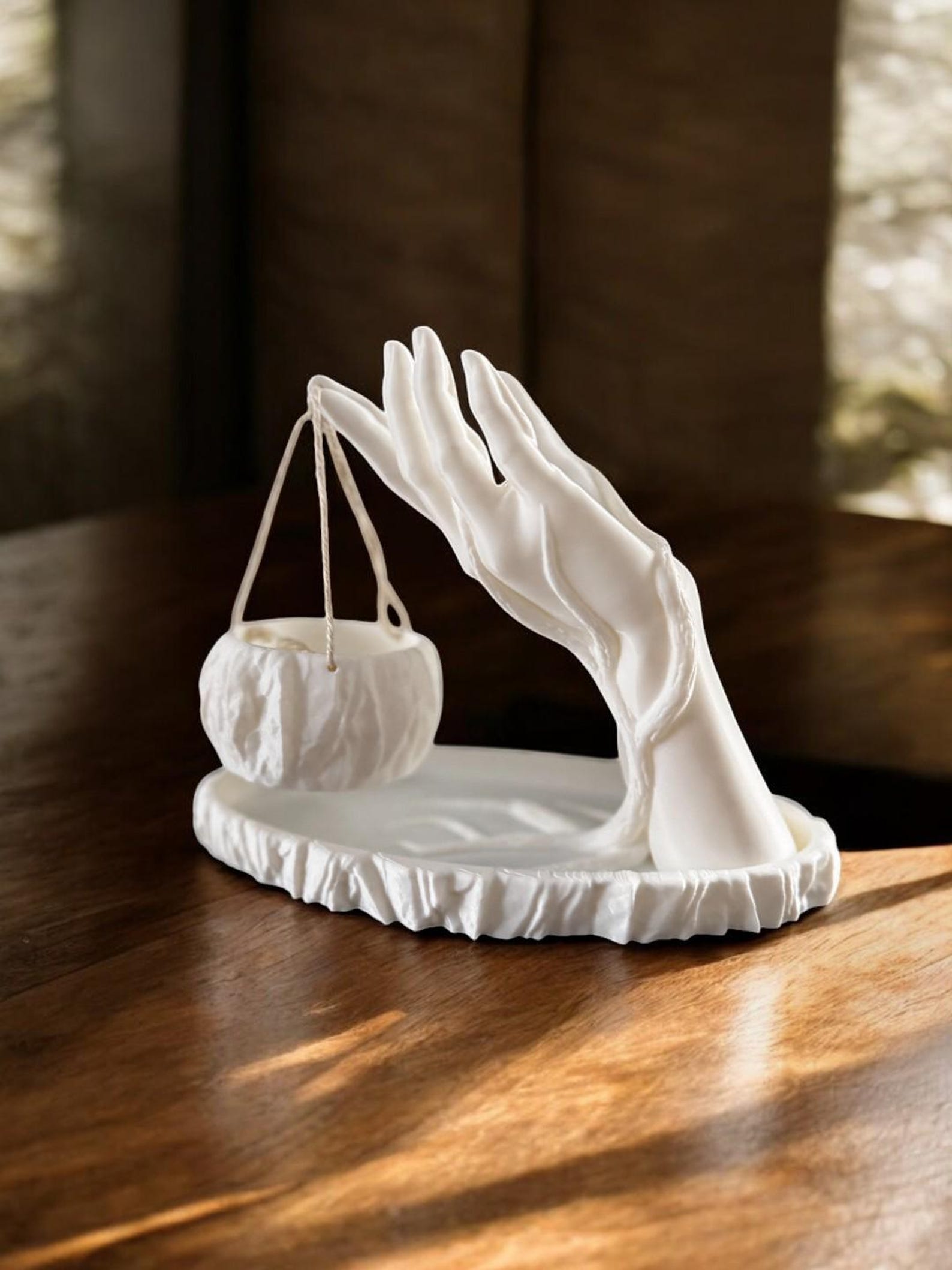 Helping Hand Flower Pot Vase, Hanging Planter for Indoor & Outdoor ...